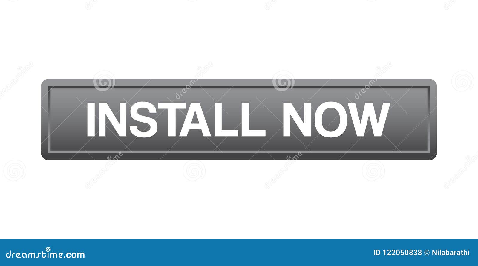 Install now stock illustration. Illustration of background - 122050838