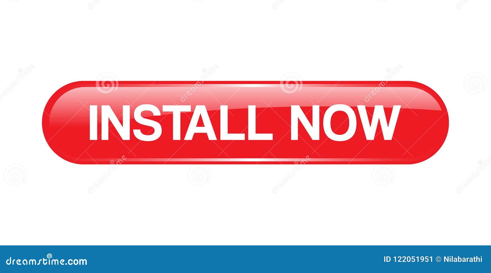 Install now stock illustration. Illustration of development - 122051951