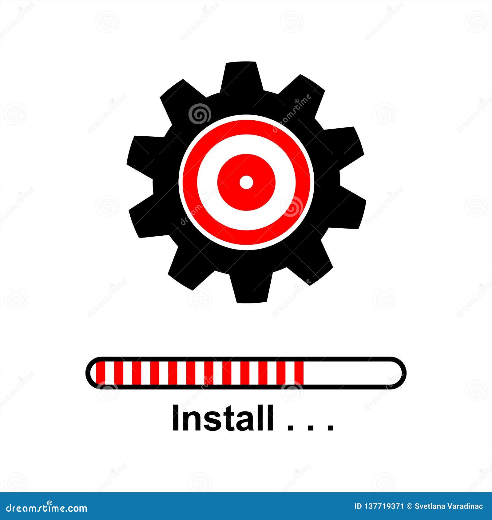 Install Software or Upgrade Software Flat Icon. Stock Vector ... Install Software or Upgrade Software Flat Icon. Stock Vector ...