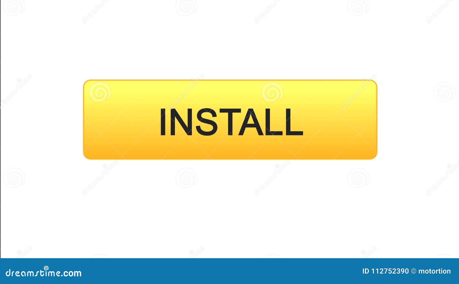 Install Web Interface Button Orange Color, Application Downloading ...