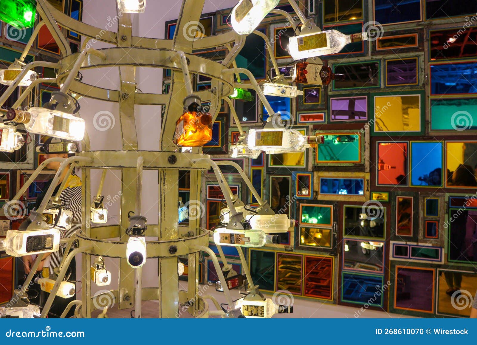 Installation Art in the Gallery Editorial Image - Image of frame ...