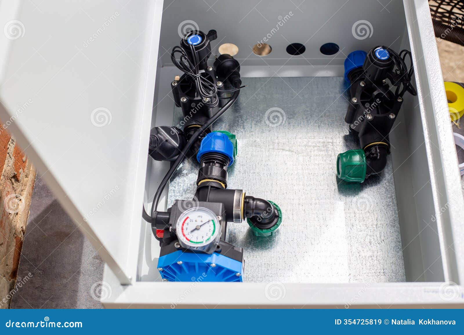 Installation of the Automatic Control Unit for the Drip Irrigation ...