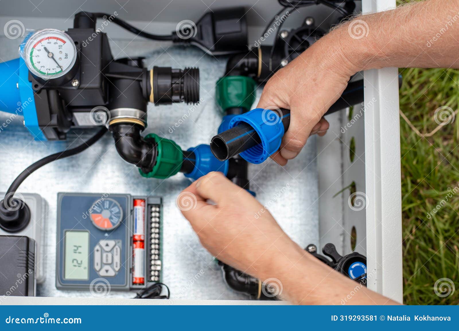 Installation of an Automatic Water Supply System for Drip Irrigation in ...