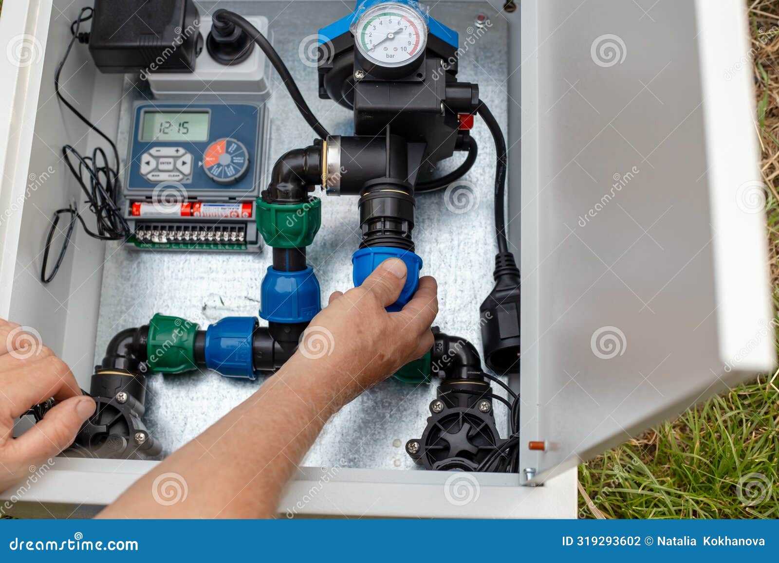 Installation of an Automatic Water Supply System for Drip Irrigation in ...