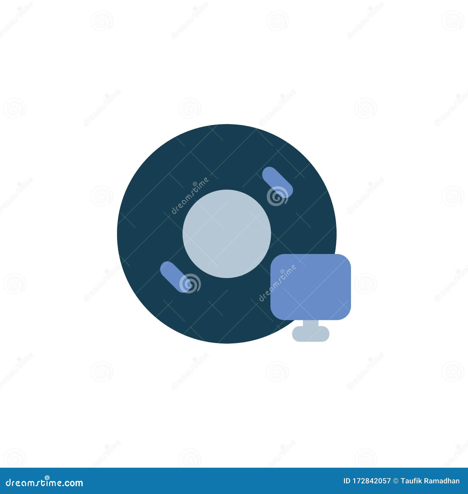 Installation Disc Icon. Perfect for Application, Web, Logo and ...