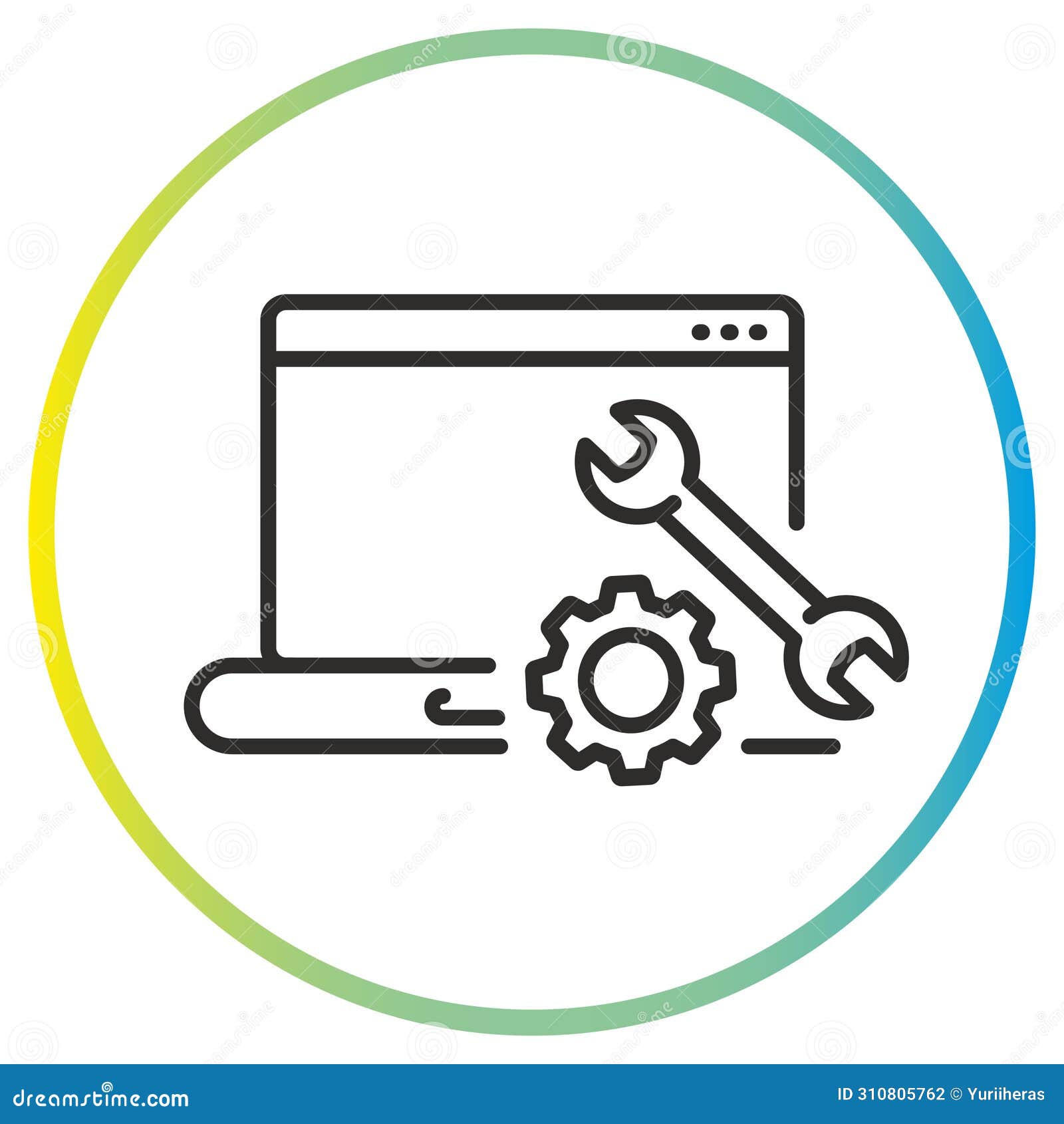 Installation of Drivers on Pc, Install Software Icon, Computer Update ...