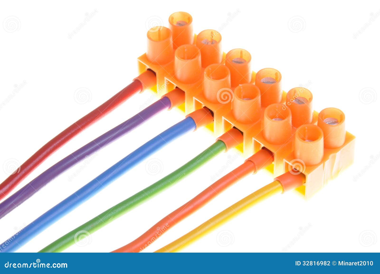 Installation Electrical Cables with Terminal Block Stock Photo - Image ... Installation Electrical Cables with Terminal Block Stock Photo - Image ...