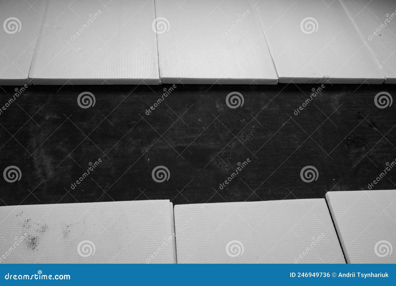 Installation of Expanded Polystyrene for Floor Insulation, Expanded ...