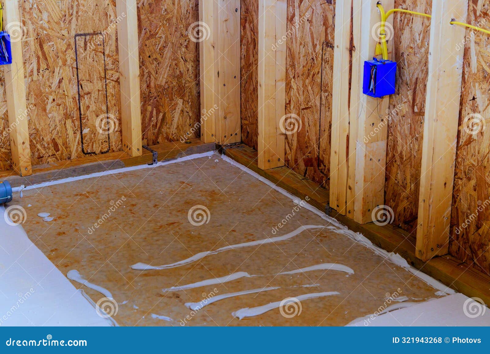 Installation of Expanded Polystyrene in Room for Floor Thermal ...