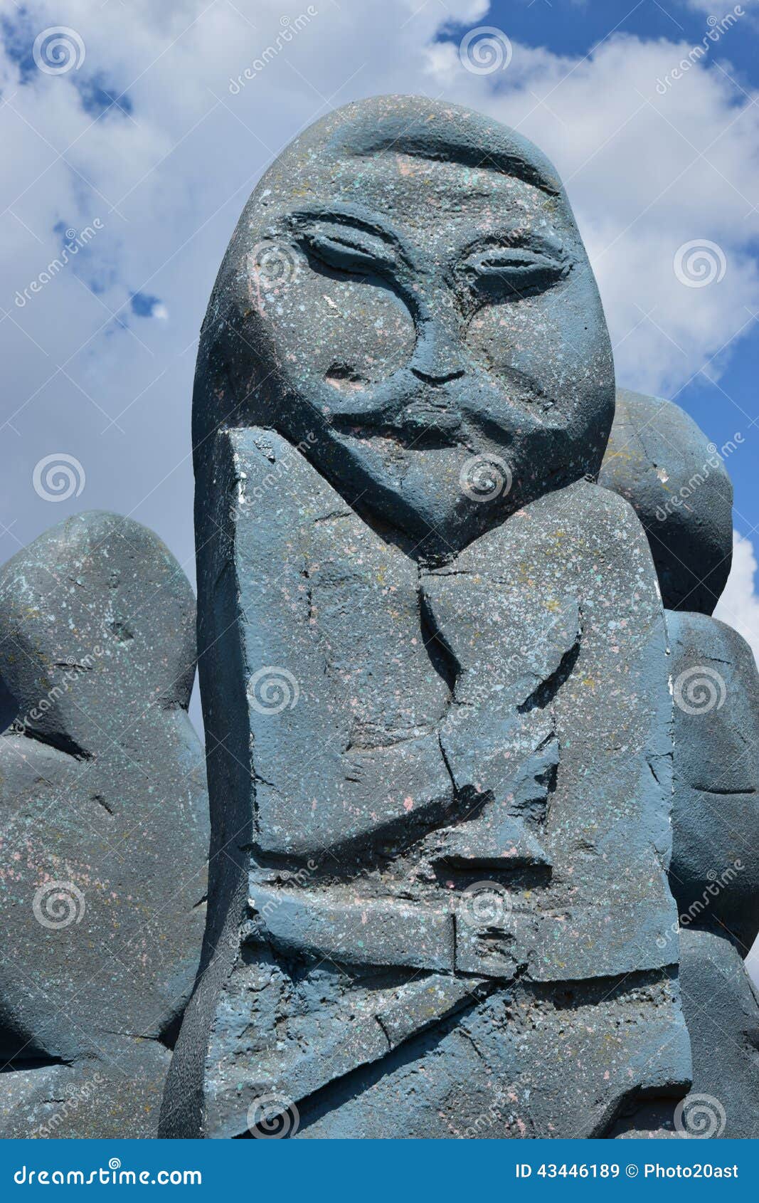 Installation Featuring a a Statue of Deceased Ancestors Editorial Stock ...