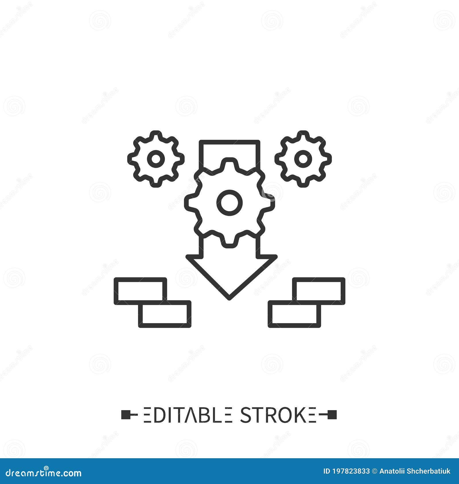 Installation Icon. Editable Vector Illustration Stock Vector ...
