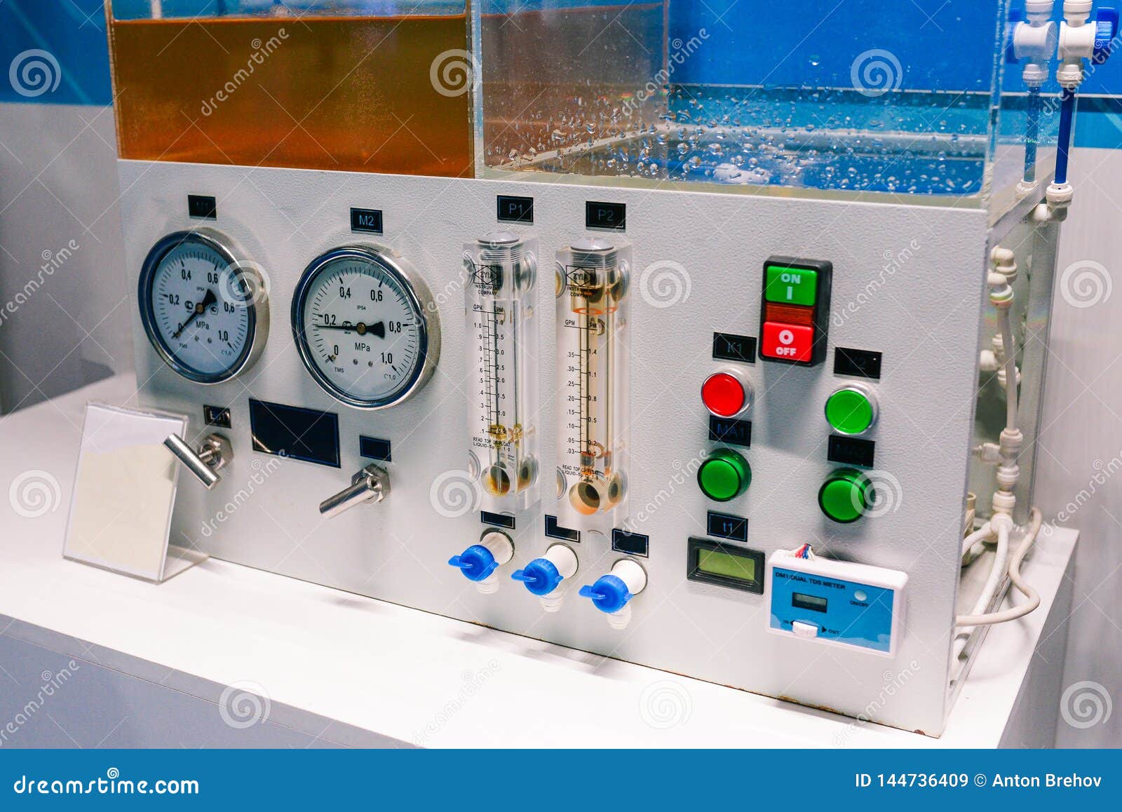 Installation of Microfiltration for Water Purification. Microfiltration ...