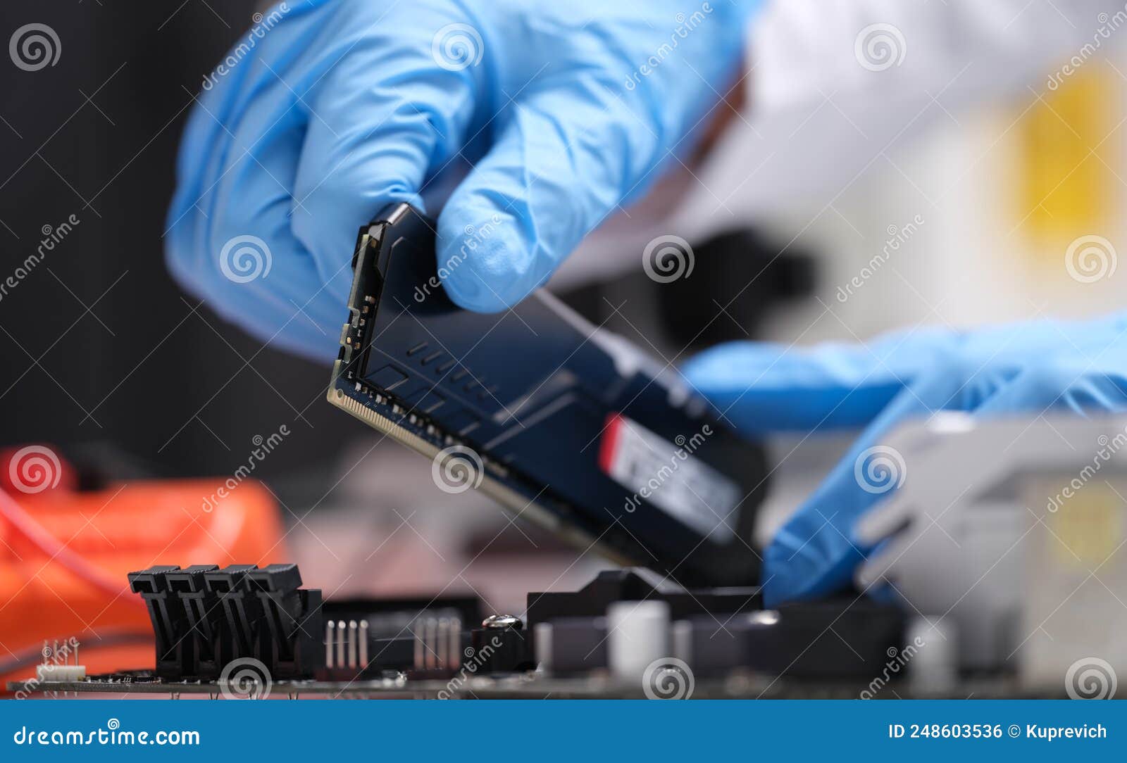 Installation of New RAM or Processor of Personal Computer in Service ...