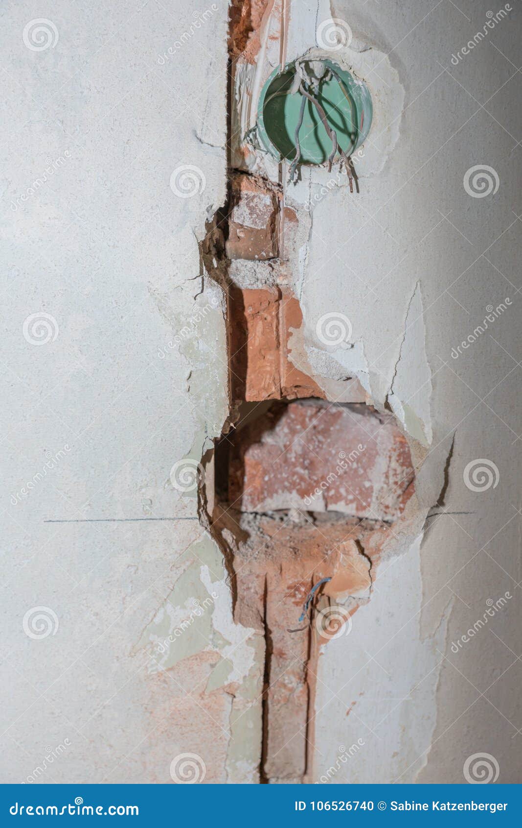 Elektrical Renovation Works Stock Photo - Image of electricity ...