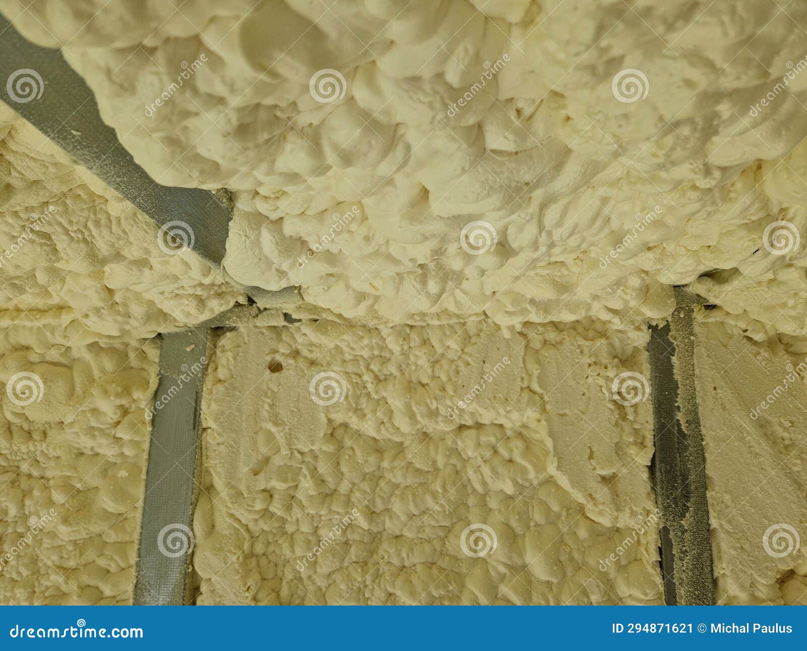 Installation of Polyurethane Foam Insulation with Compressed Gas Stock ...