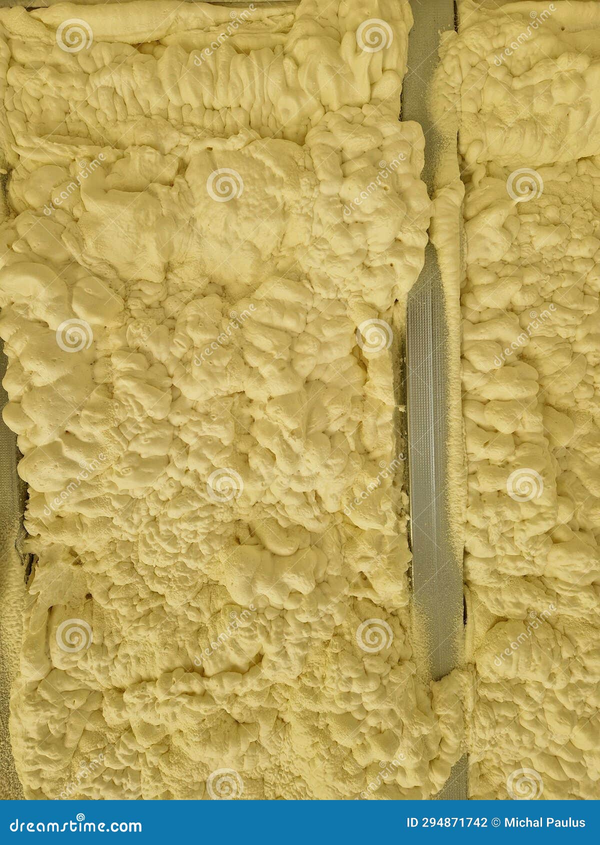 Installation of Polyurethane Foam Insulation with Compressed Gas Stock ...