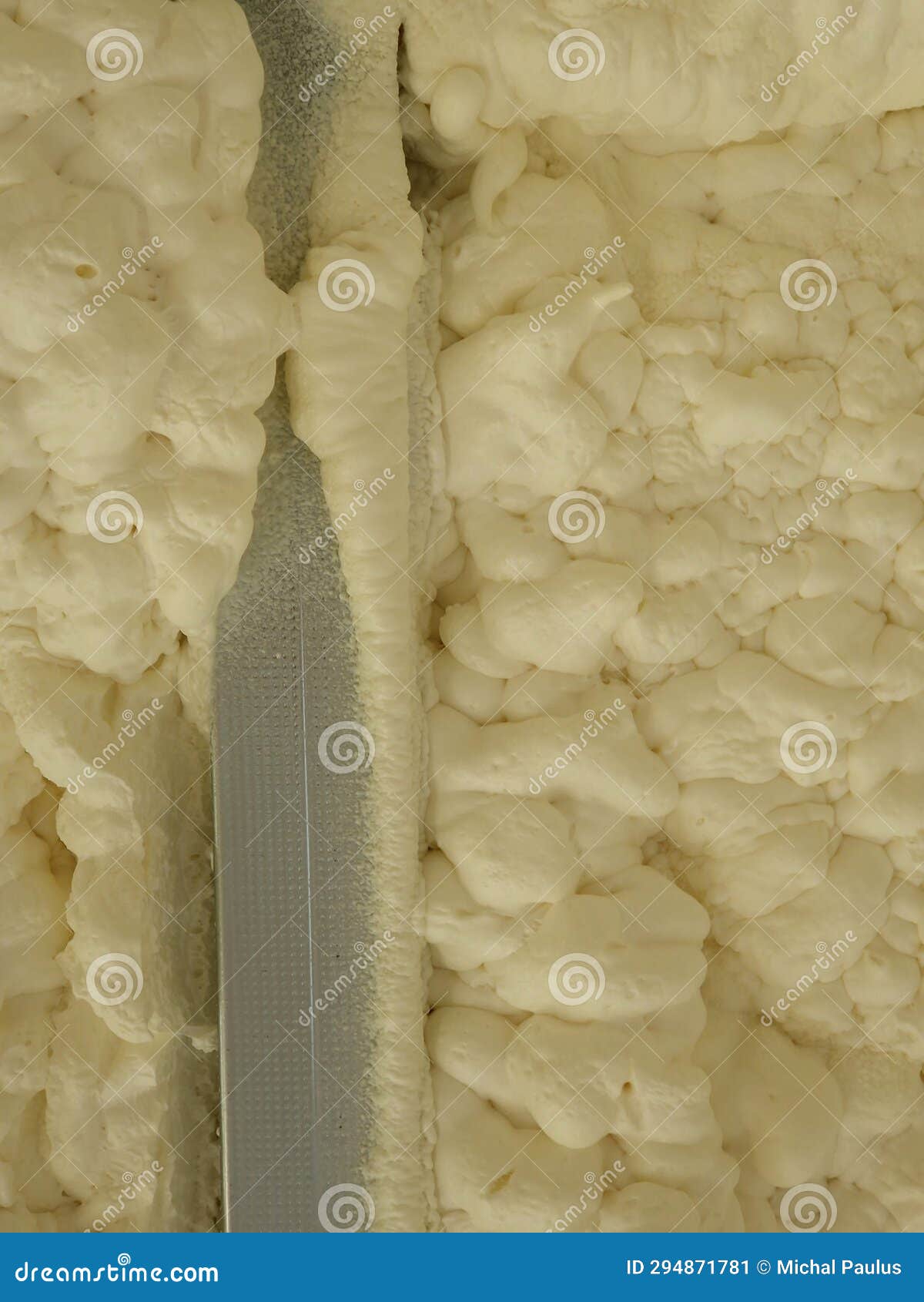 Installation of Polyurethane Foam Insulation with Compressed Gas Stock ...