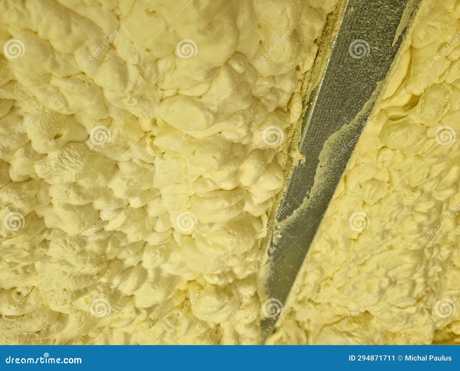 Installation of Polyurethane Foam Insulation with Compressed Gas Stock ...