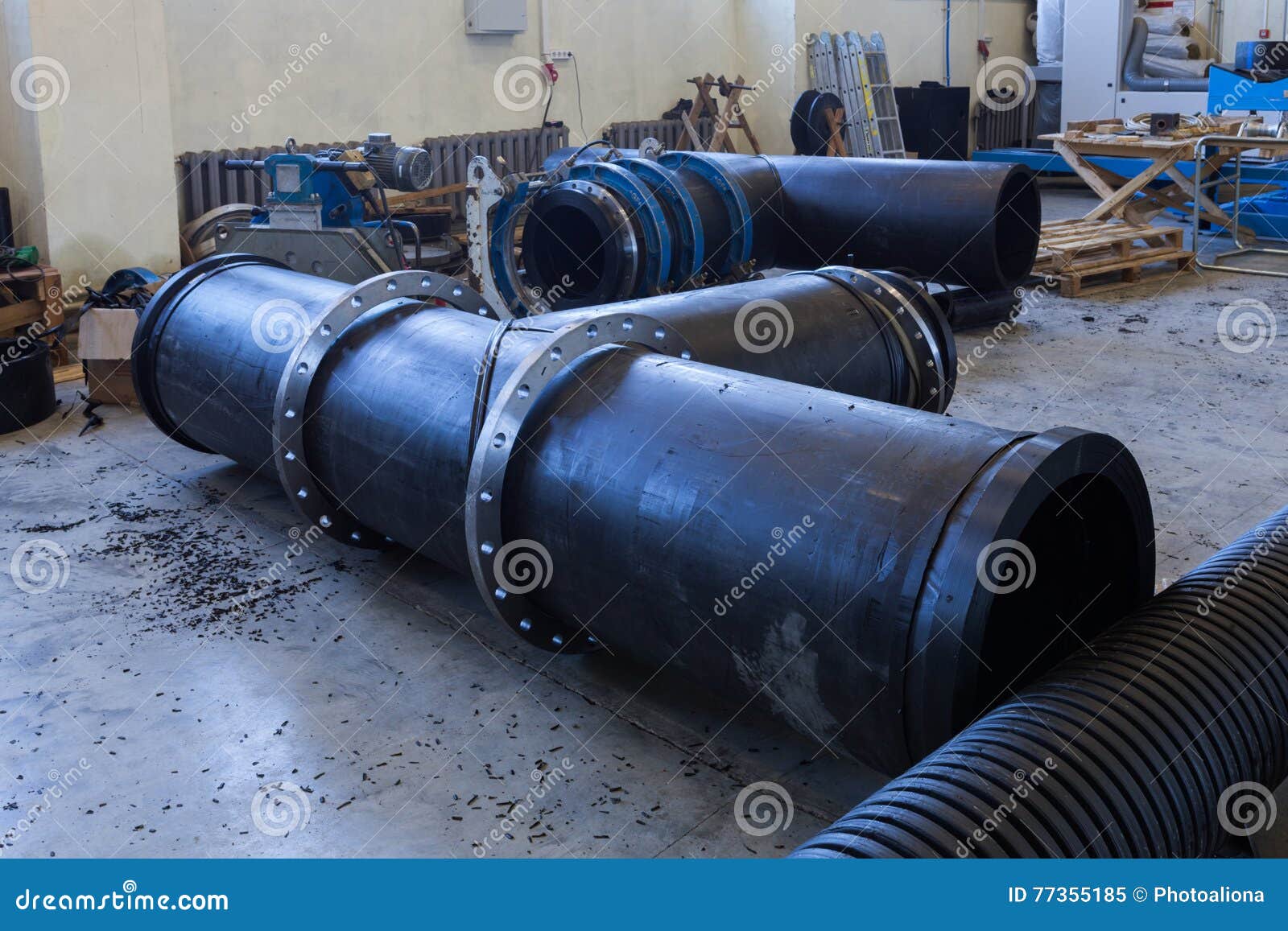 Installation Process of the Distribution Unit Heating Network in the ...