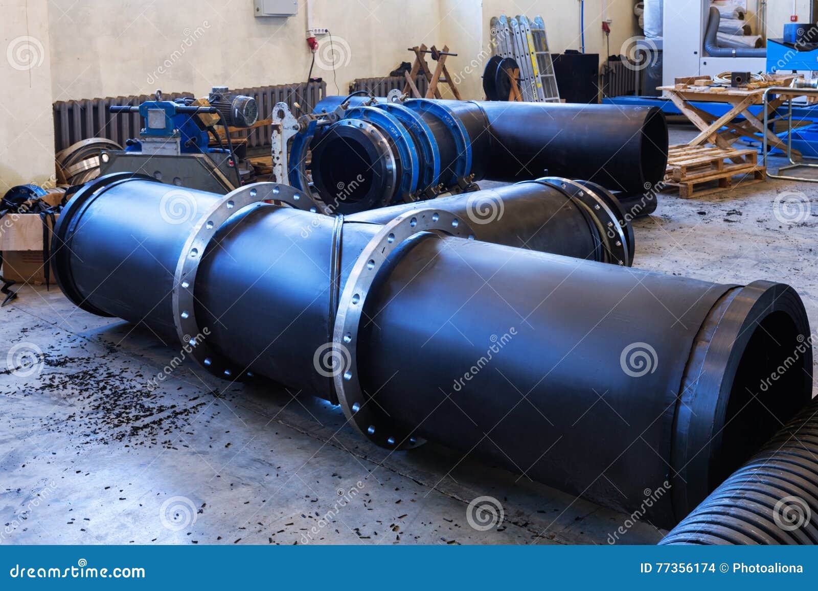 Installation Process of the Distribution Unit Heating Network in the ...