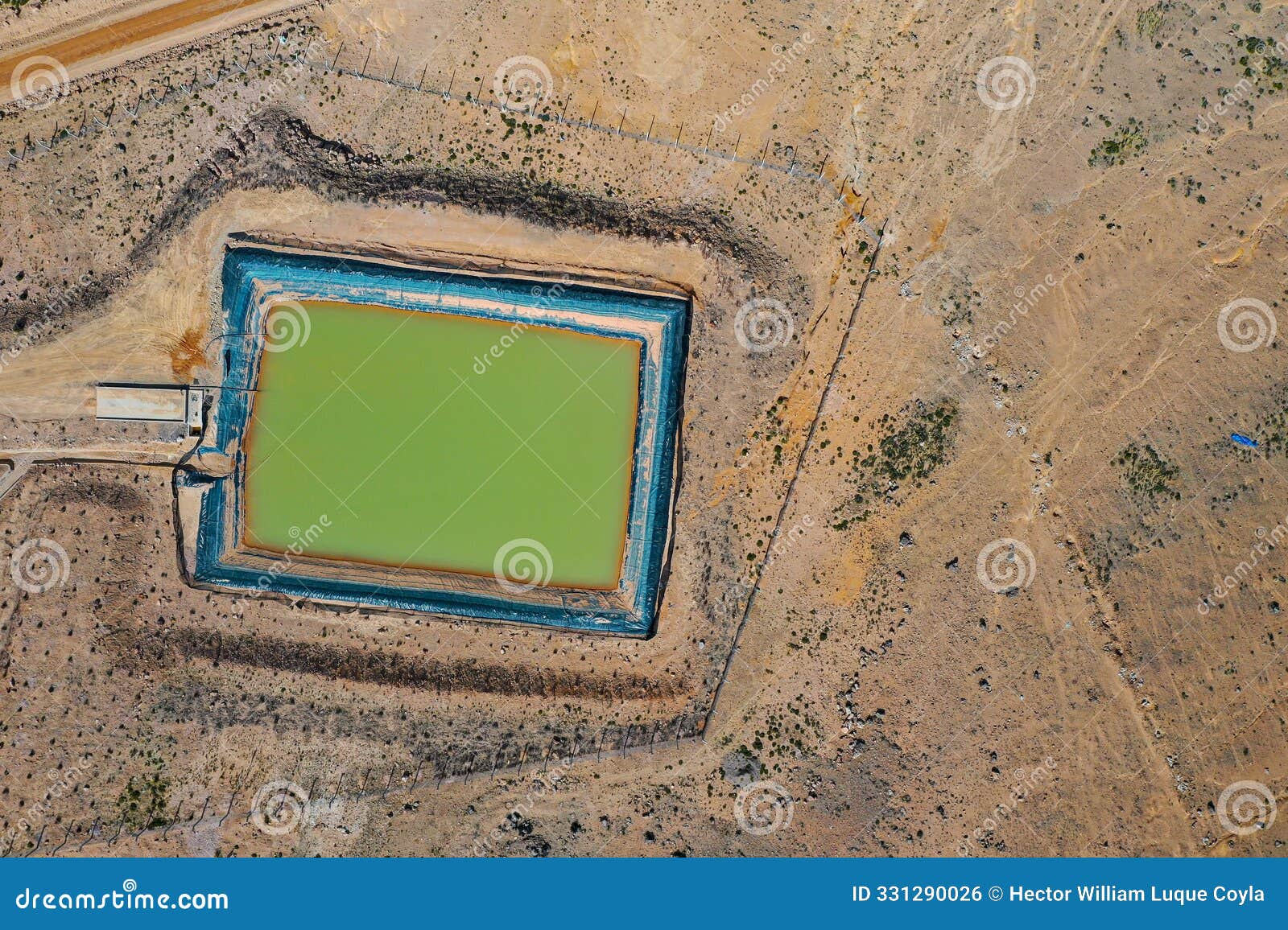 Installation Process of Geosynthetics in Industry and Mining Stock ...