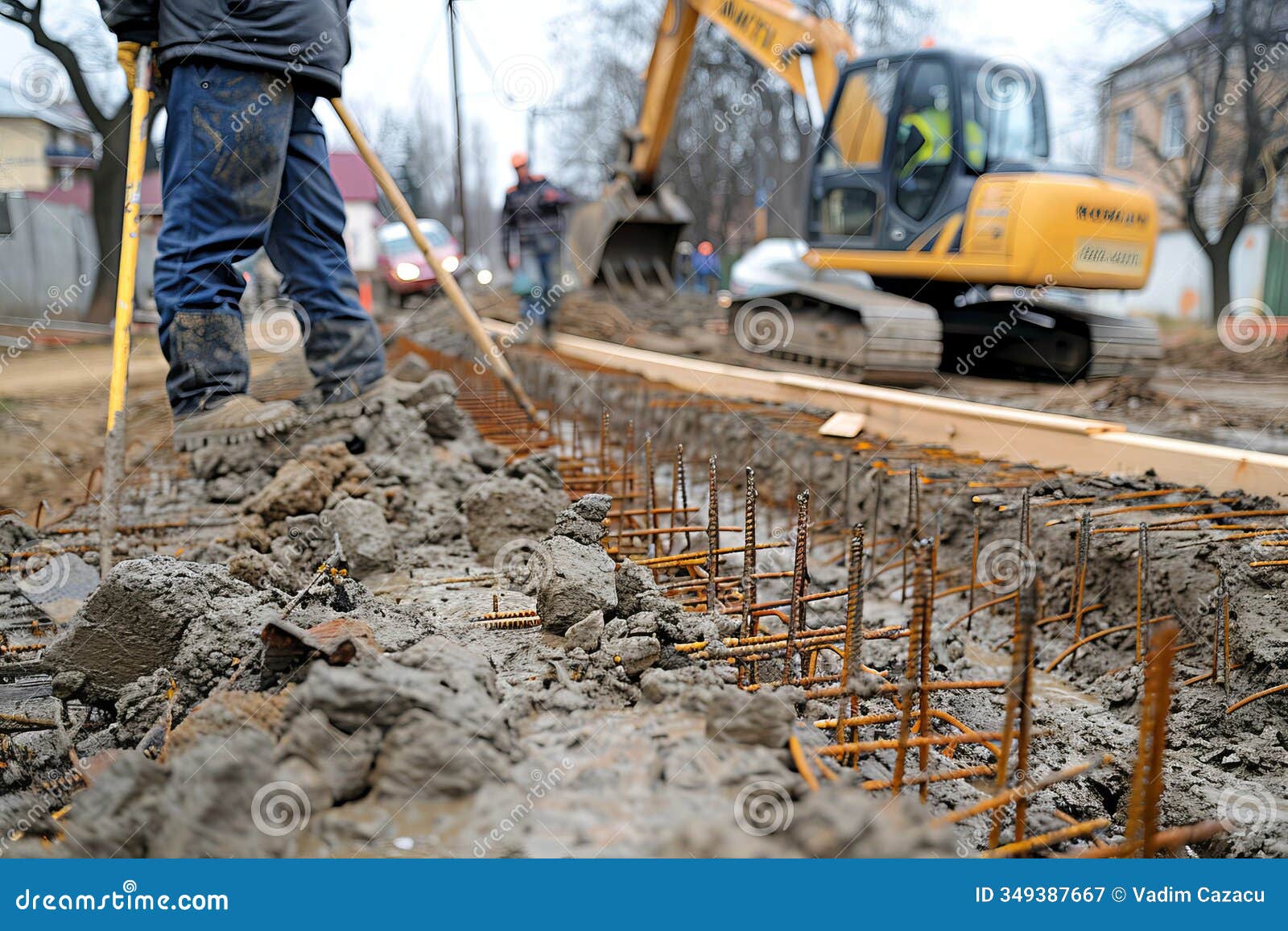 Installation Process of Steel or Reinforced Concrete Structural Frames ...