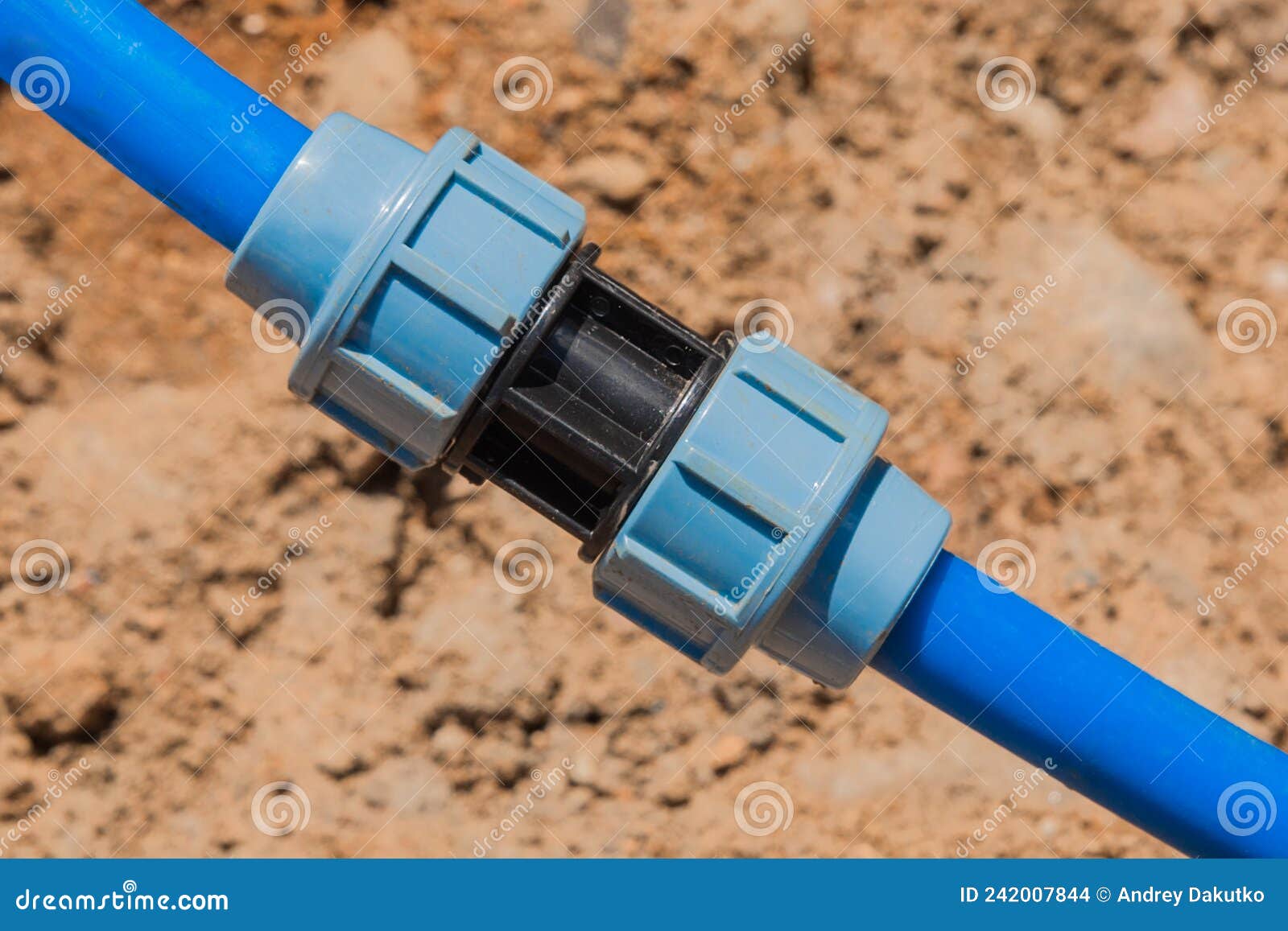 Installation and Quick-disconnect Connection of Polyethylene Water ...