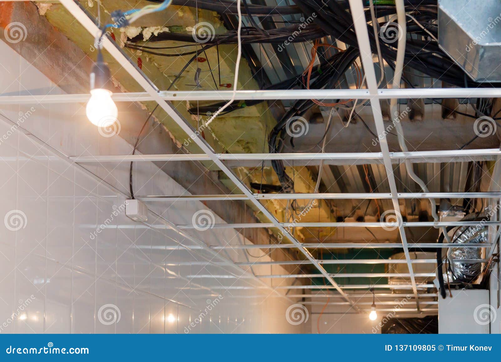 Installation and Repair of Frame, Ventilation System, Electric Cable ...