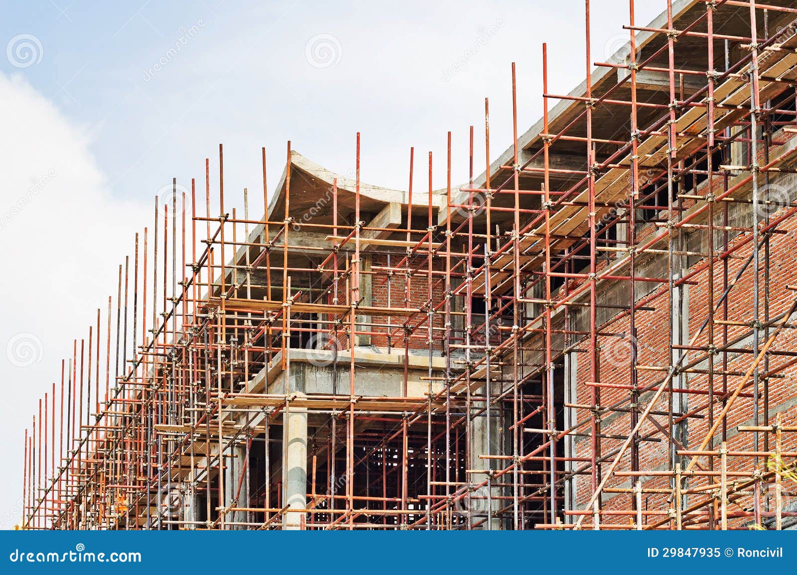 Scaffolding stock image. Image of scaffold, installation - 29847935