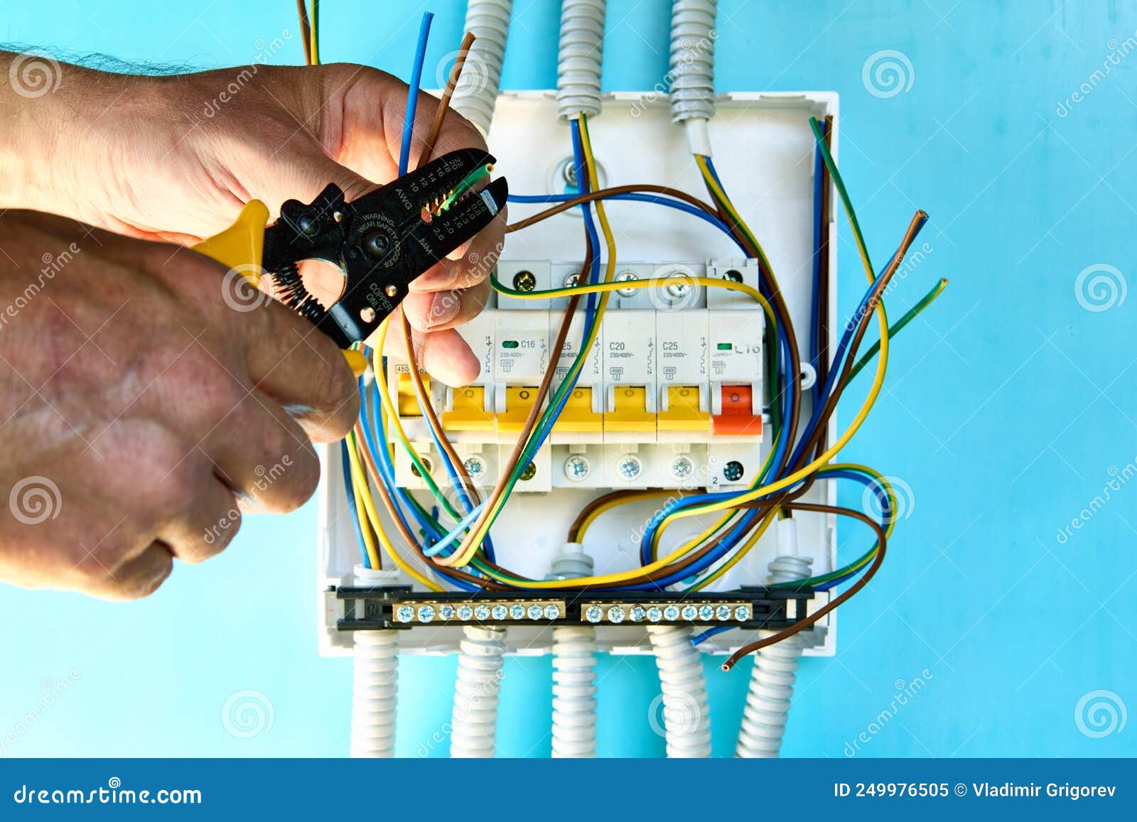 Installation of Single Phase Consumer Unit for Household Electrical ...