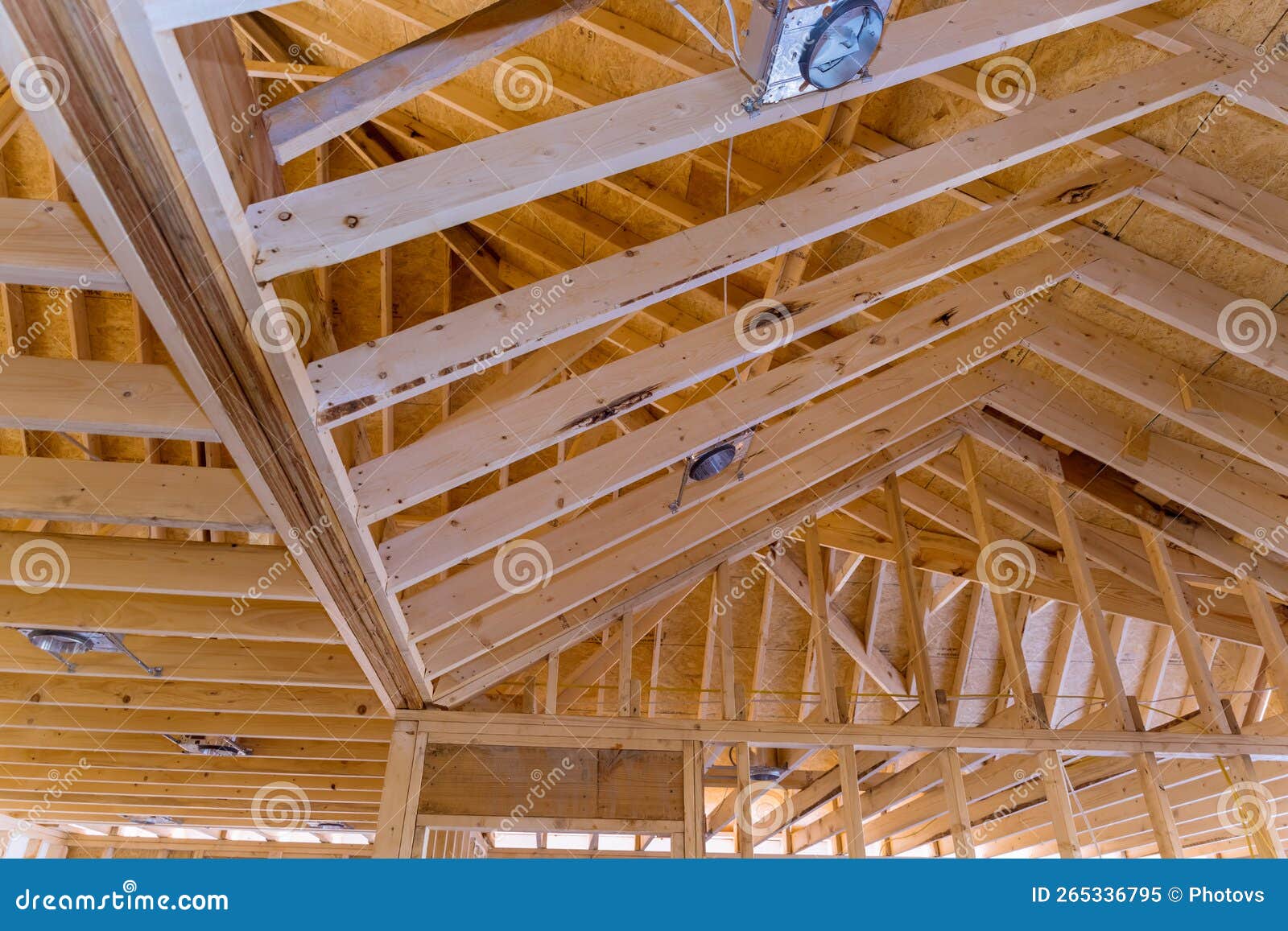 Installation of a Spotlight Lamp Lighting System in New Home ...