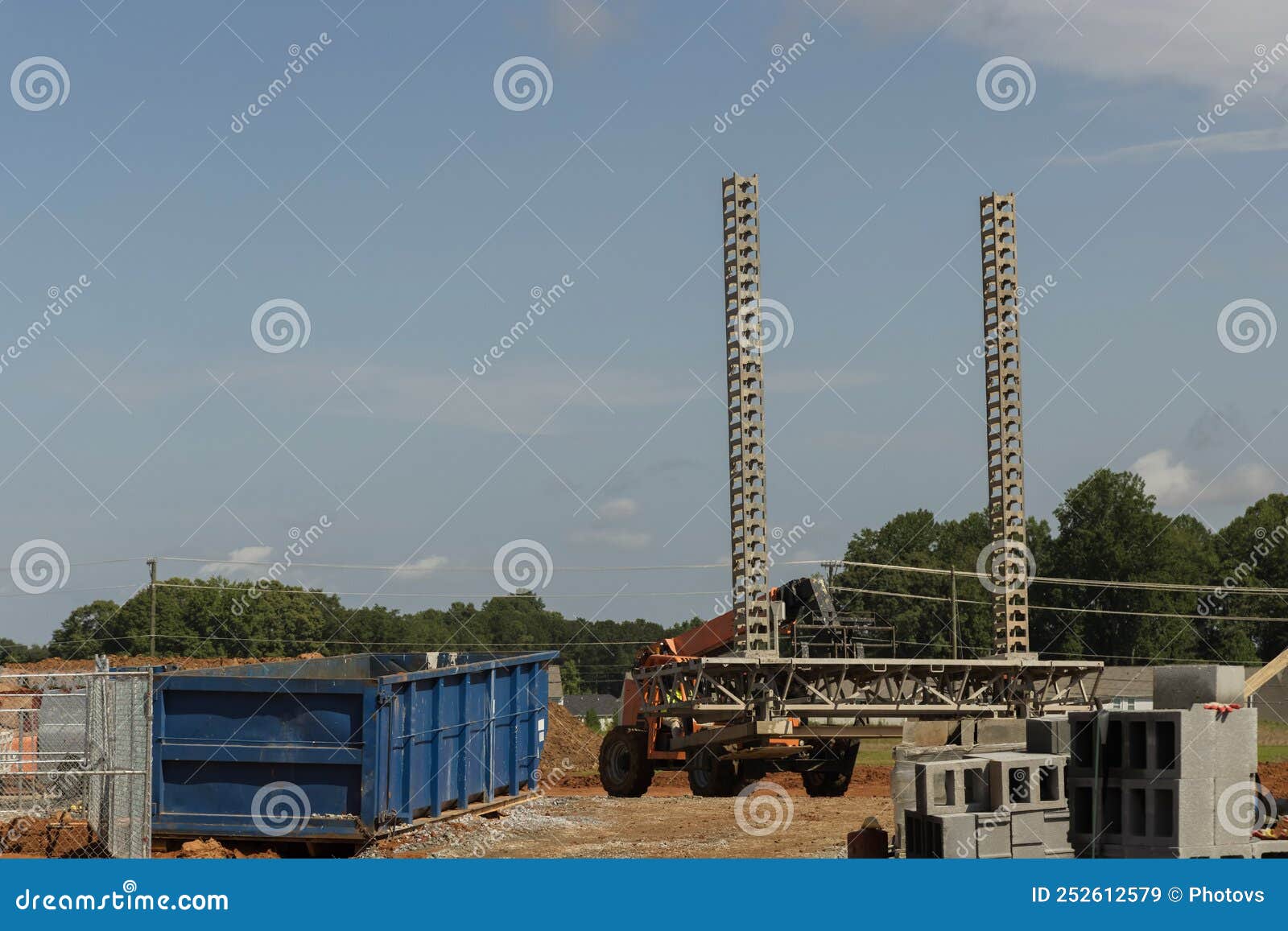 For the Installation of Stacked Scaffolding for Mounting the Wall of ...
