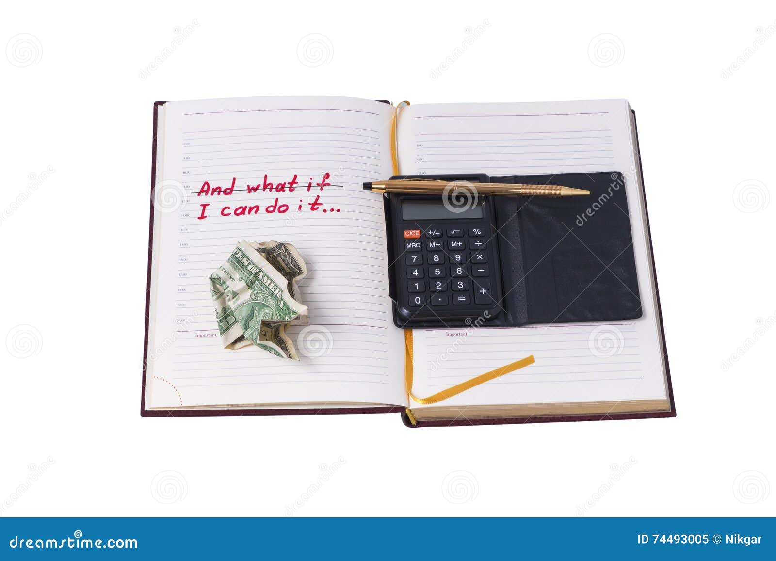 Installation of success. stock image. Image of concept - 74493005