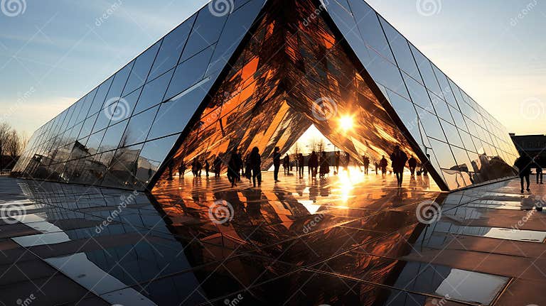 Installation sun triangle stock illustration. Illustration of generated ...