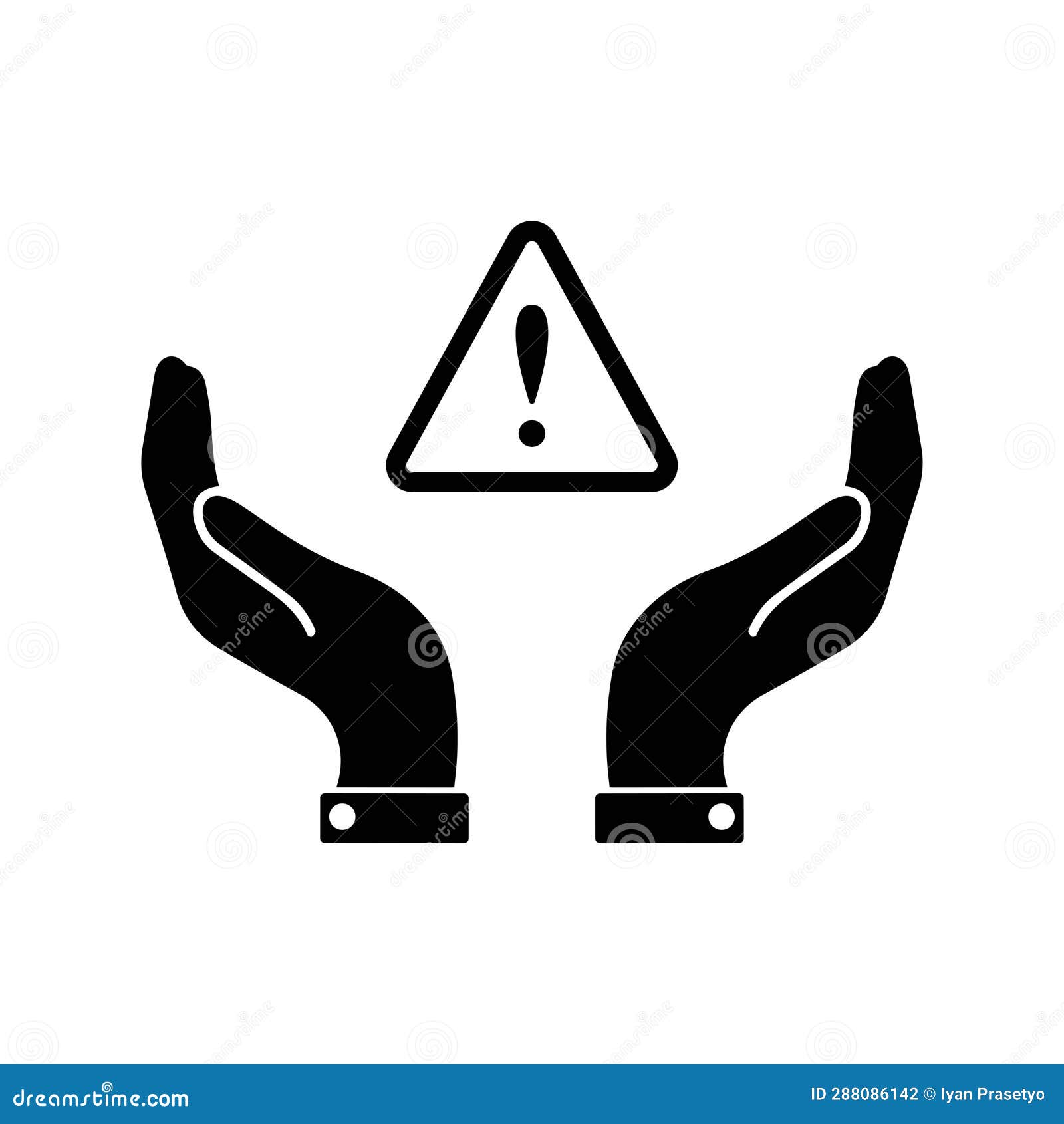 Installation and Support Icon, Flat Design Best Vector Icon.Exclamation ...