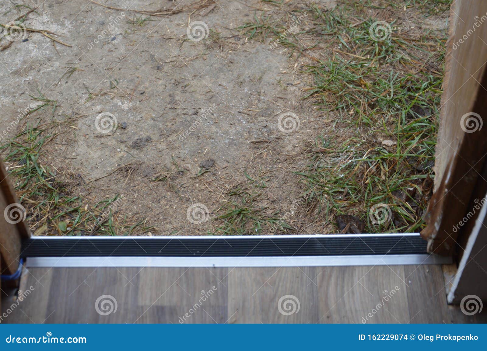 Installation of Thresholds and Baseboards in the Interior of a ...