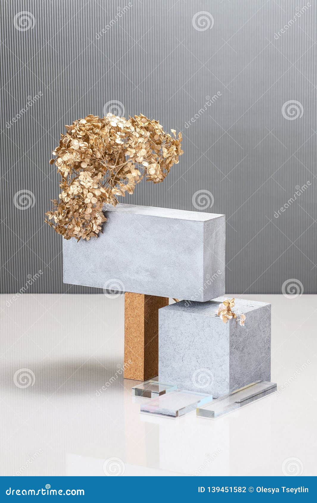 Installation Using A Concrete Structure Crane. View From Below. The ...