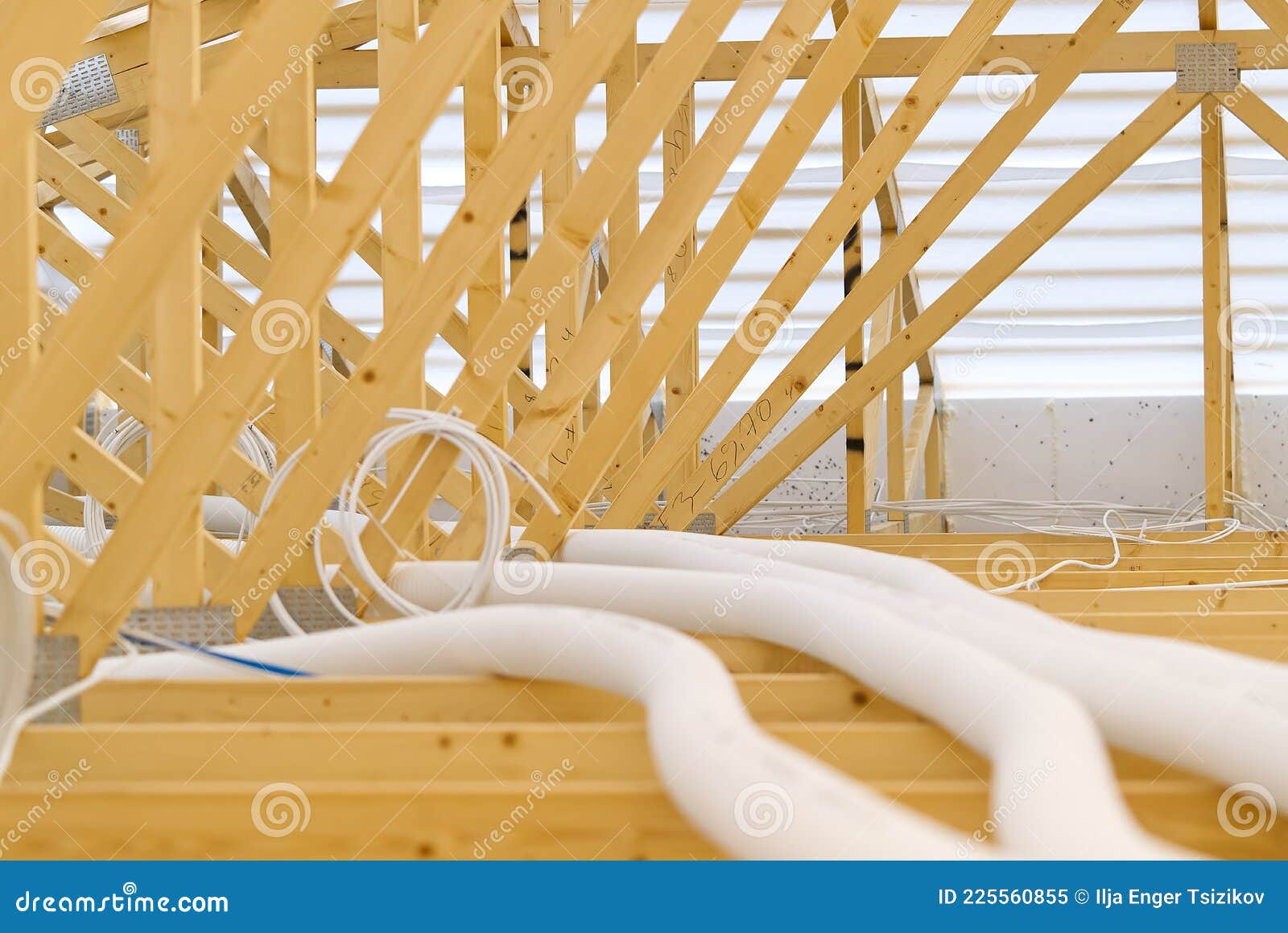 Installation of Ventilation in a New Timber Frame House Under ...