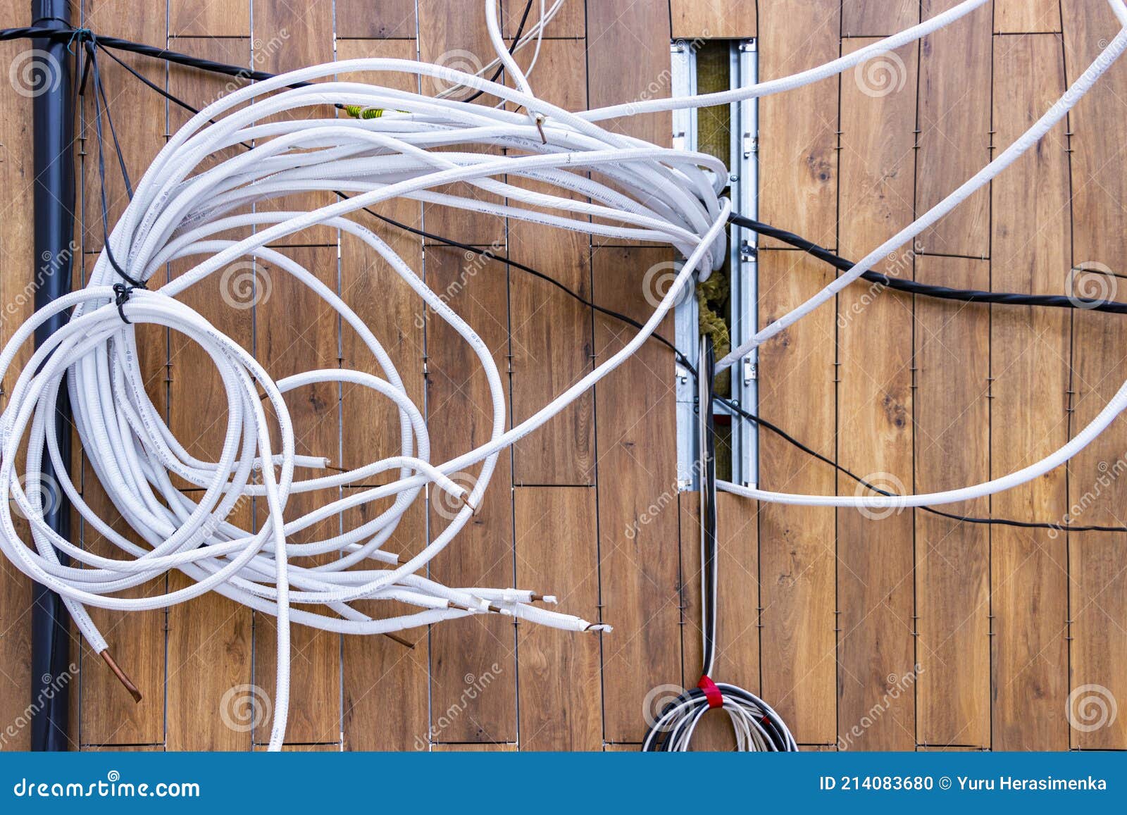 Installation of the Ventilation System on the Ventilated Facade of the ...