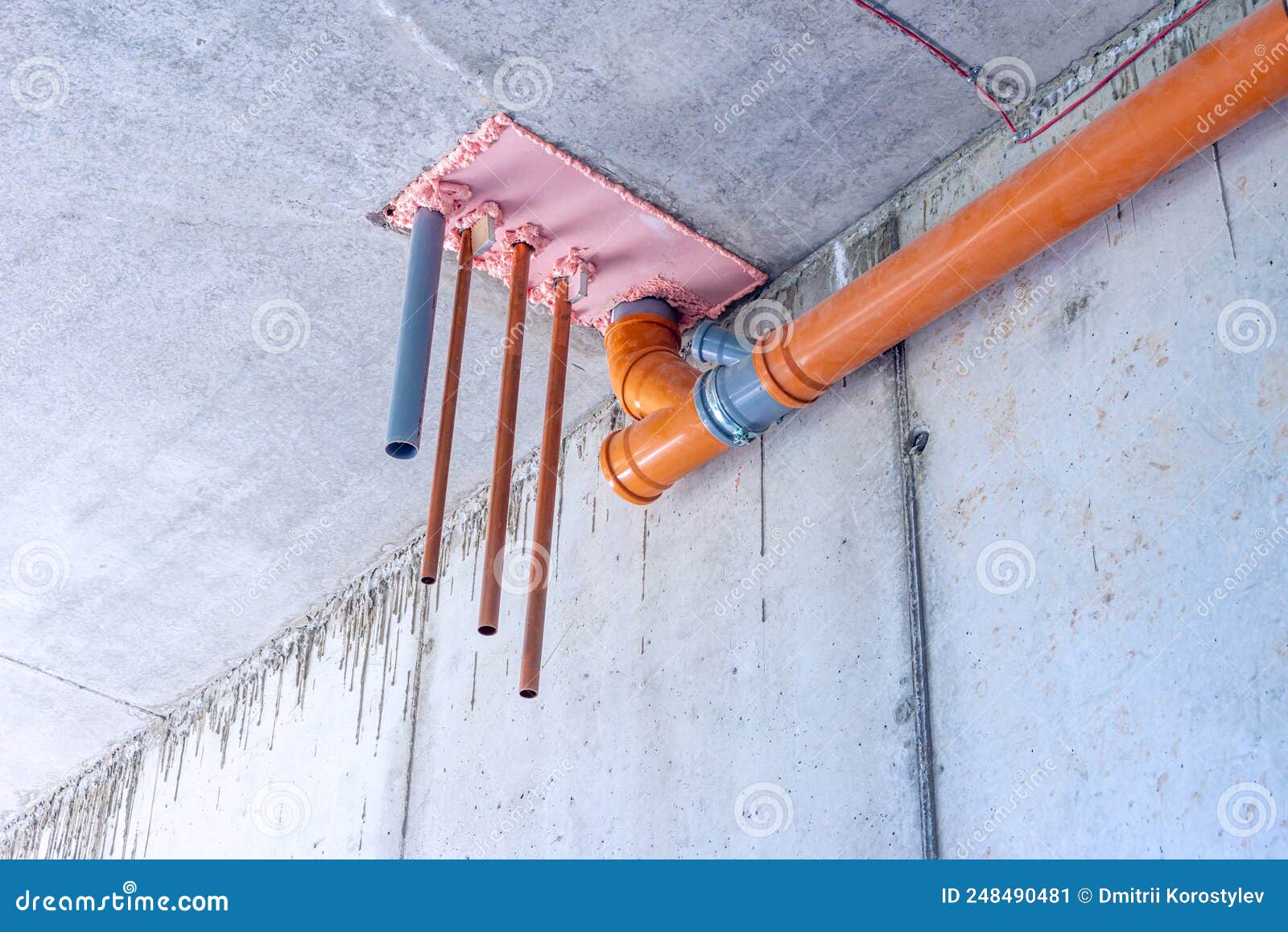 Installation of Water and Sewer Pipes in the Technological Opening of ...