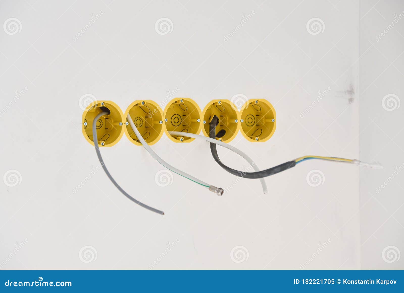 The Wall Sockets Are Old And There Are Traces Of Running Water And Moss ...