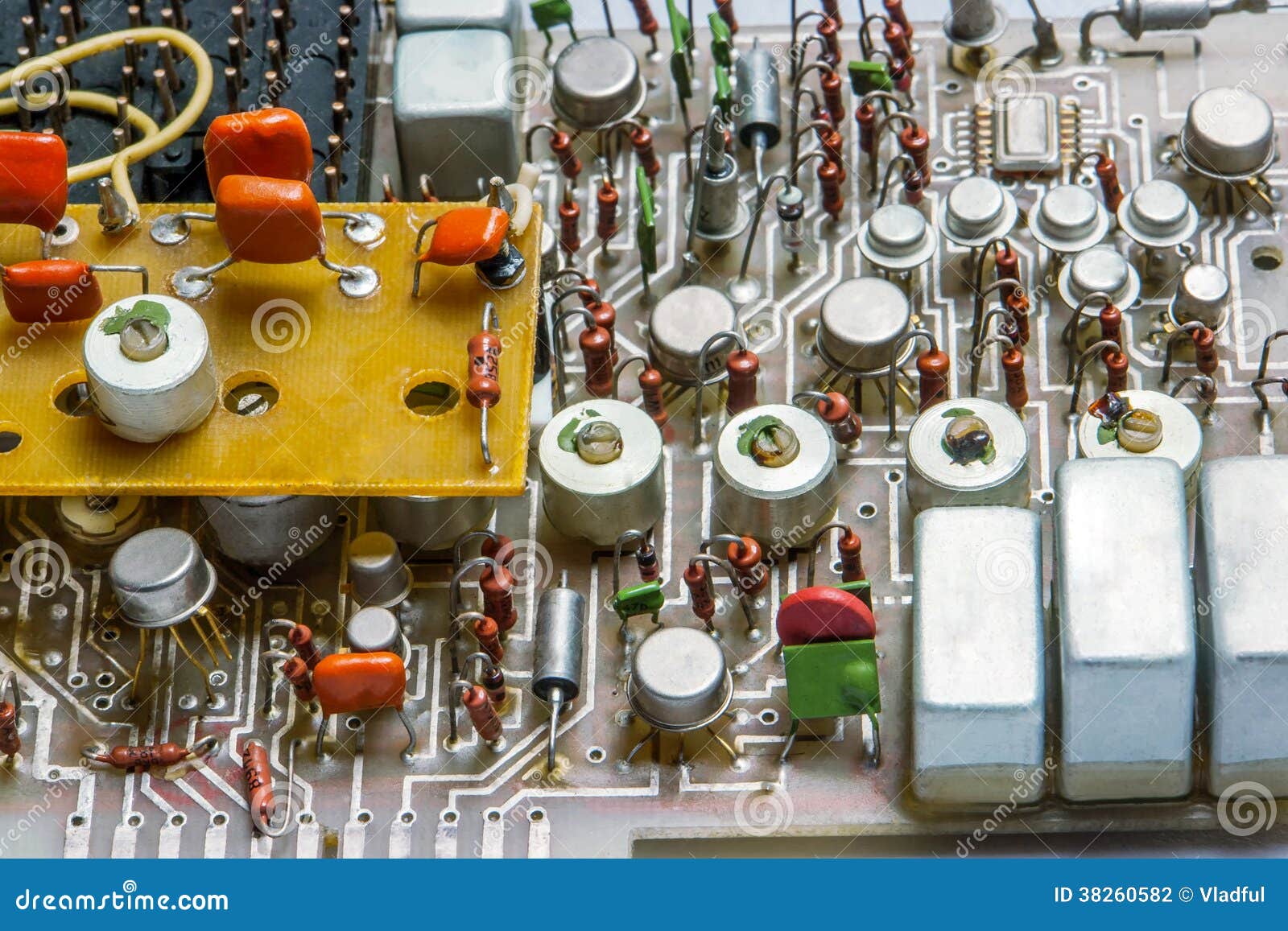 Installation2 stock photo. Image of circuit, resistors - 38260582