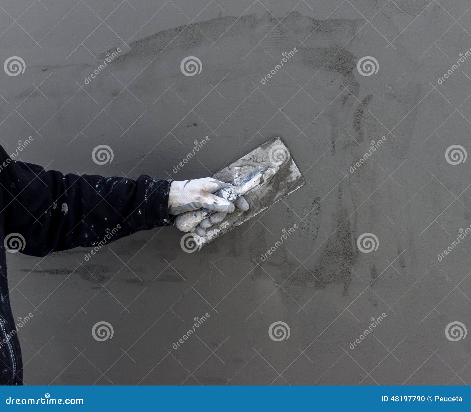 Installing External Chimney Trough A House Roof With Roof Tiles. Stock ...