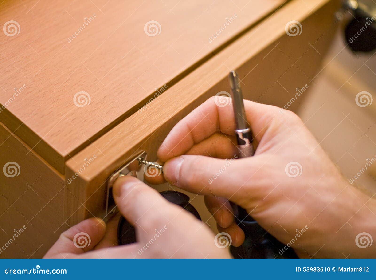 Installing the furniture stock photo. Image of installation - 53983610