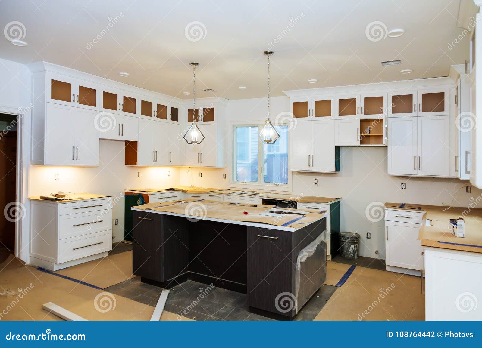 Installing New Induction Hob in Modern Kitchen Kitchen Installation of ...