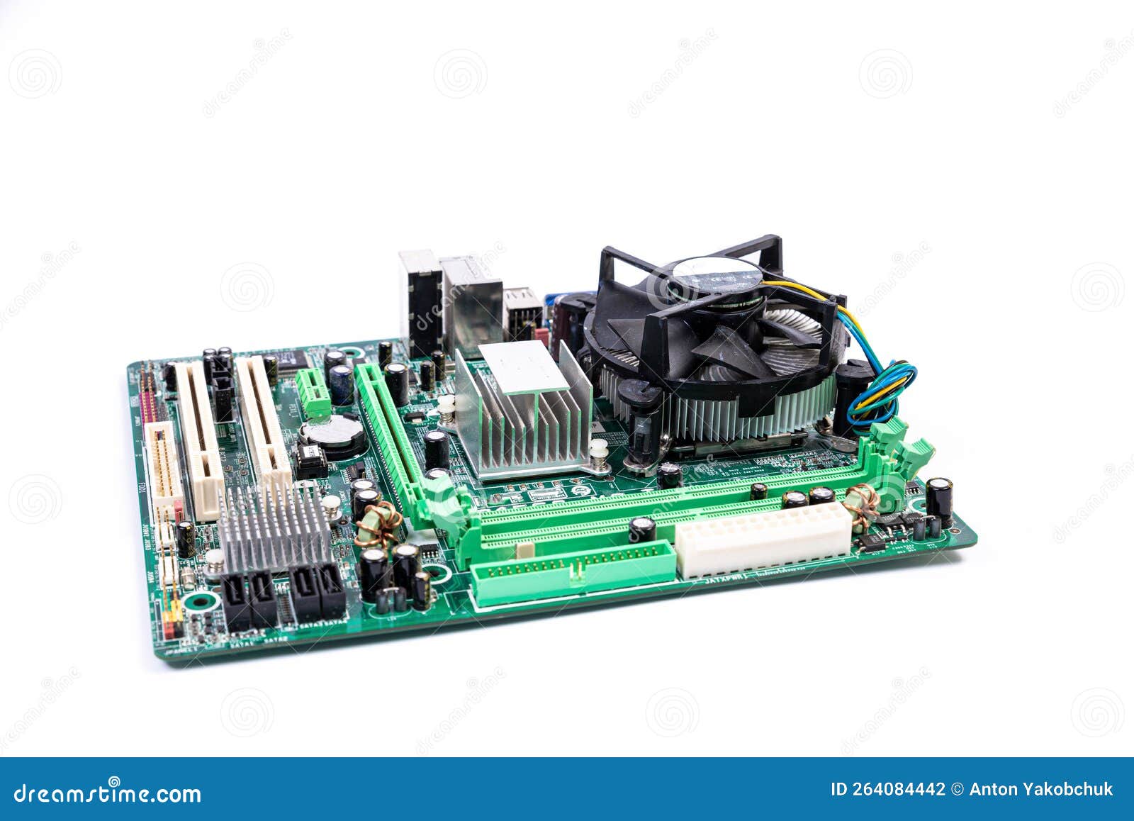 Installing A New Ram Ddr Memory For A Personal Computer Processor Socket In A Service Upgrade