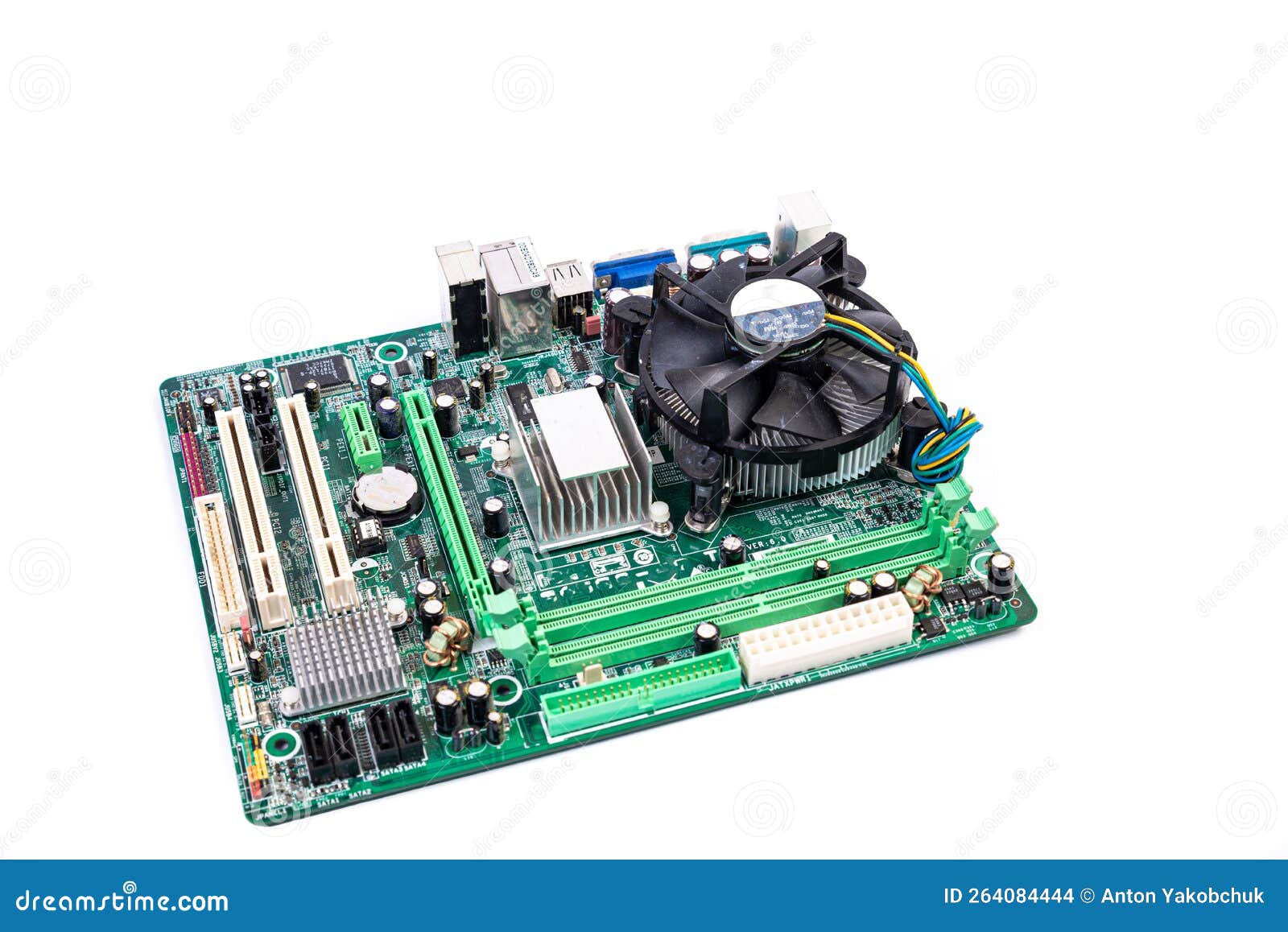 Installing A New RAM DDR Memory For A Personal Computer Processor Socket In A Service. Upgrade ...