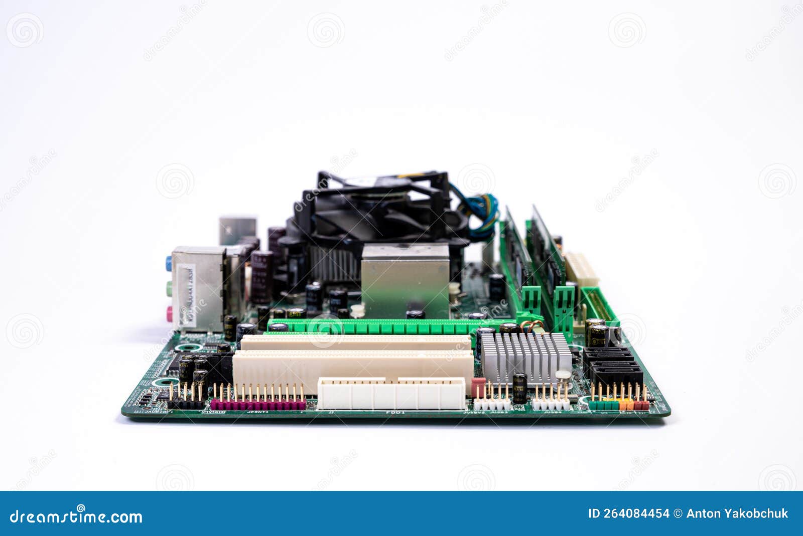 Installing A New Ram Ddr Memory For A Personal Computer Processor Socket In A Service Upgrade