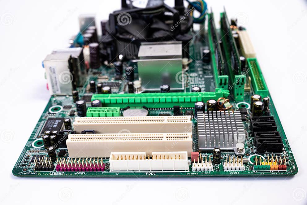 Installing a New RAM DDR Memory for a Personal Computer Processor ...