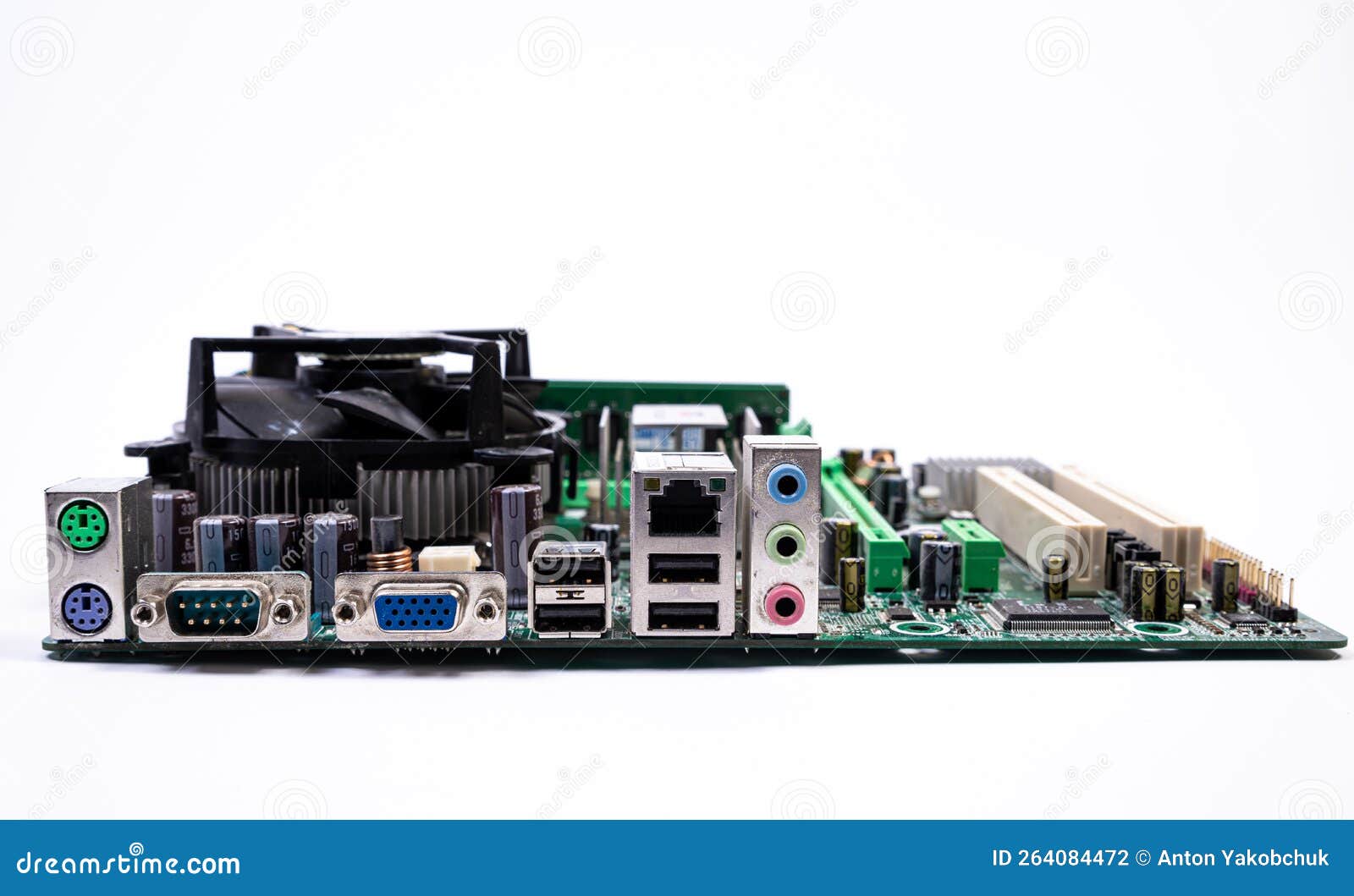 Installing A New Ram Ddr Memory For A Personal Computer Processor Socket In A Service Upgrade